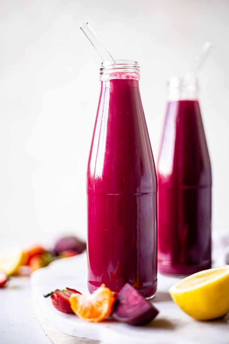 Blender Beet Juice - Healthy Little Vittles