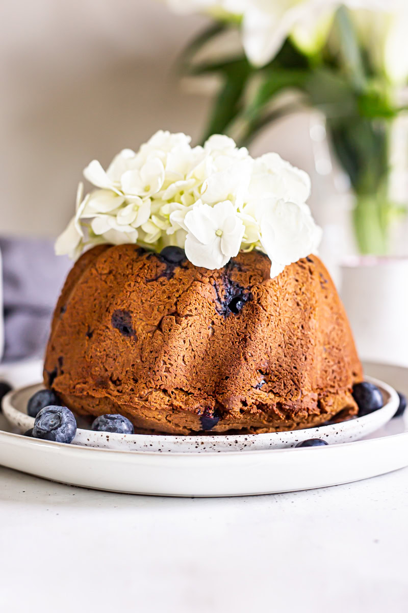 Blueberry Bundt Bread - Healthy Little Vittles