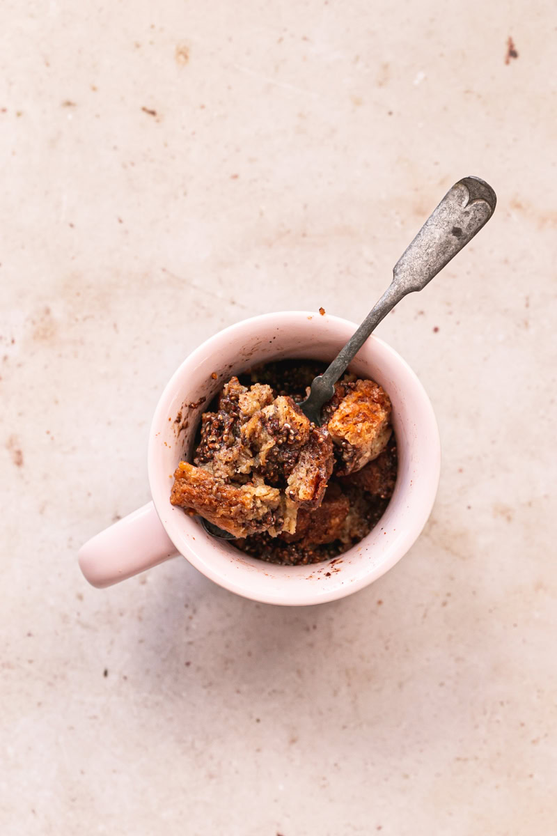 French Toast in a Mug (Gluten-Free & Vegan) - Healthy Little Vittles