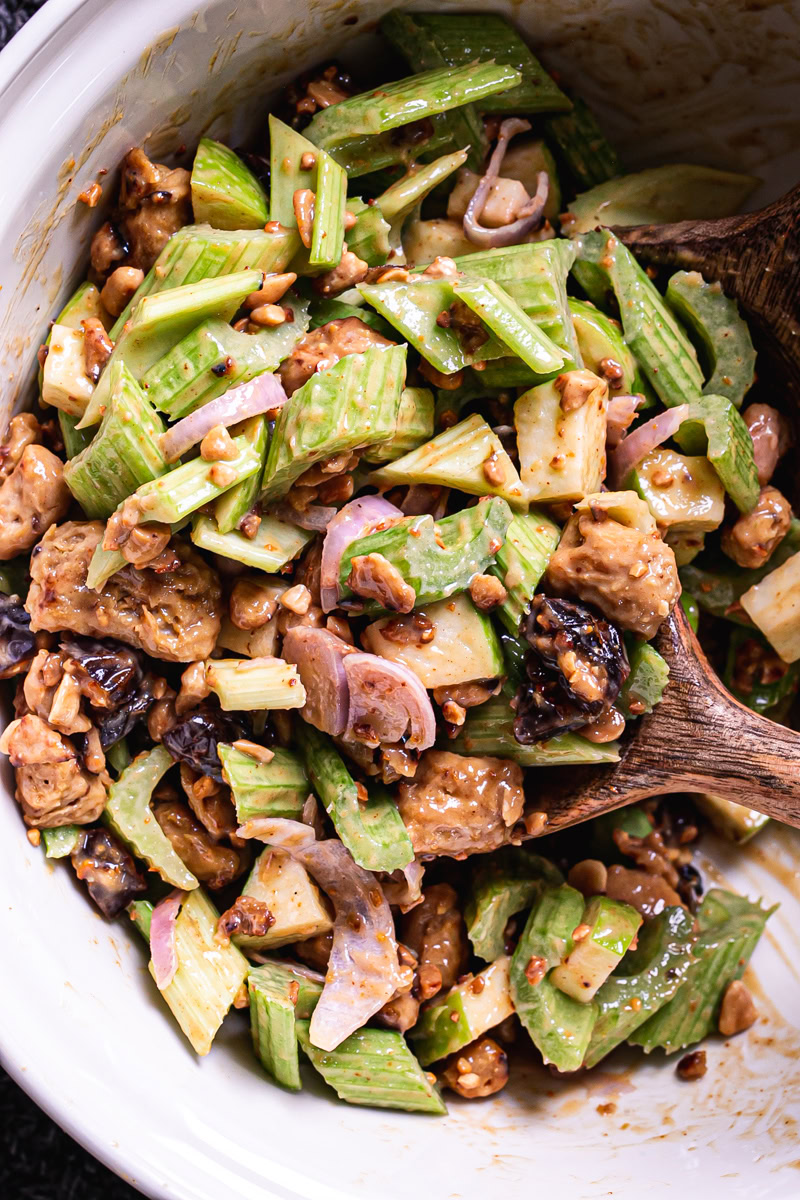 Ants On A Log Celery Date Chicken Salad - Healthy Little Vittles