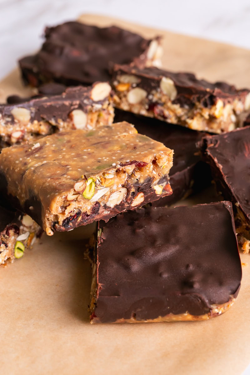 Trail Mix Bars - Healthy Little Vittles