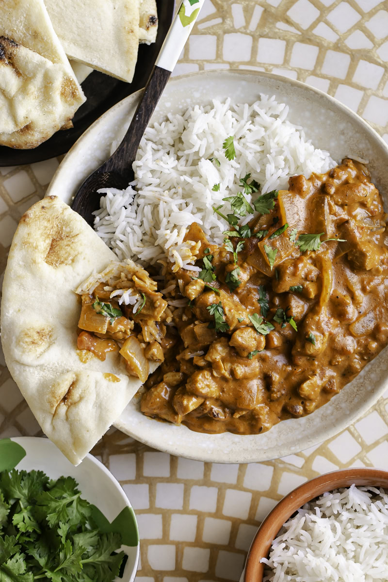 Vegan Indian Butter Chicken - Healthy Little Vittles