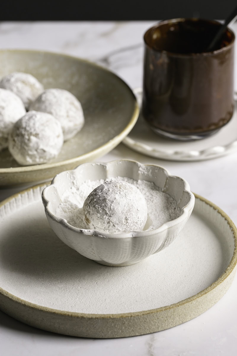 Baked Powdered Sugar Donut Holes - Healthy Little Vittles