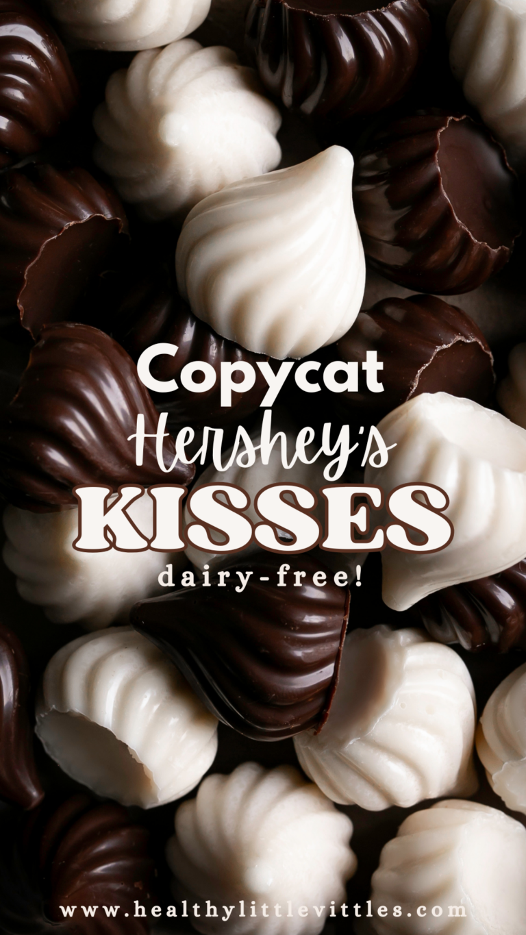 Copycat Hershey's Chocolate Kisses Candy (dairy-free!) - Healthy Little ...